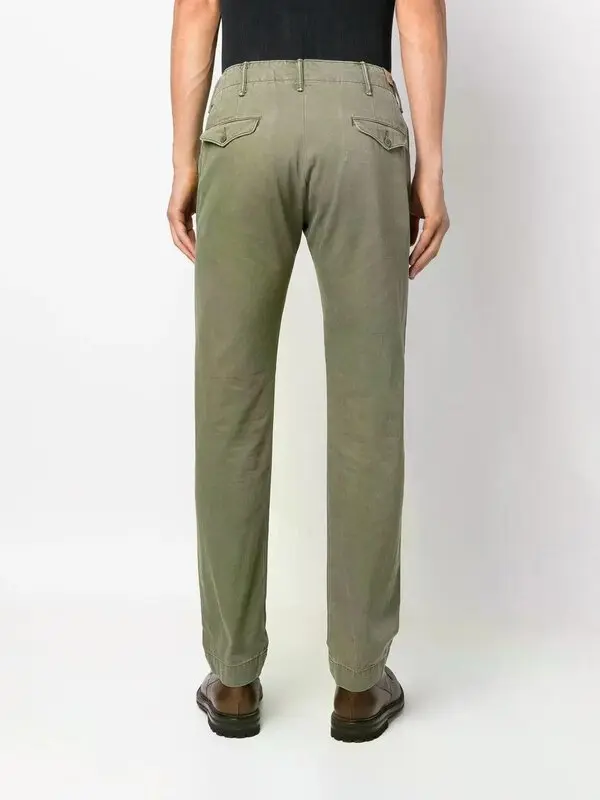 Ralph Lauren Officer's Straight-leg Trousers - Green