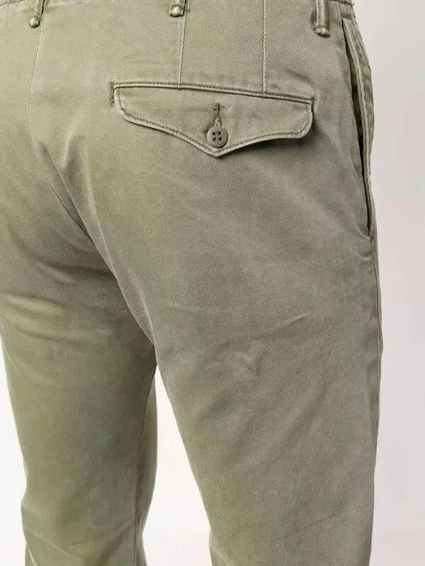 Ralph Lauren Officer's Straight-leg Trousers - Green