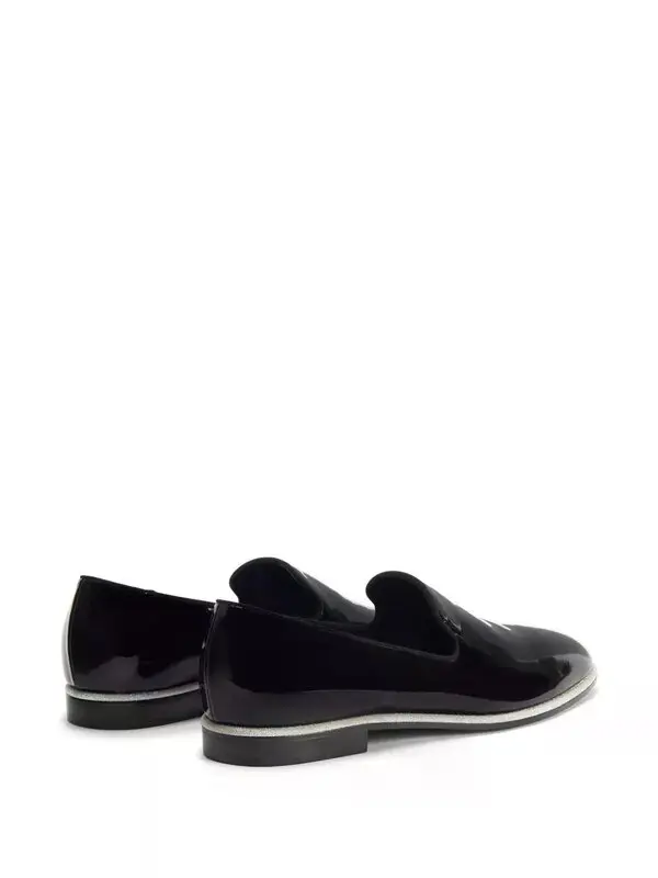 GIUSEPPE ZANOTTI Vilbert Patent Leather Loafers