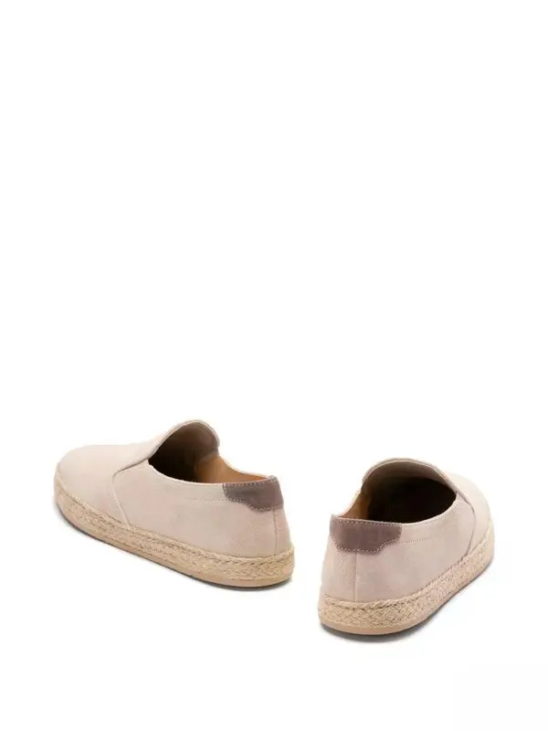Brunello Cucinelli Suede Espadrilles - Neutrals