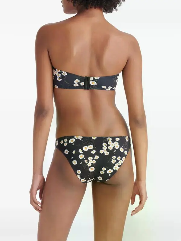 ERES Tendrement Floral-print Bandeau Bikini Top