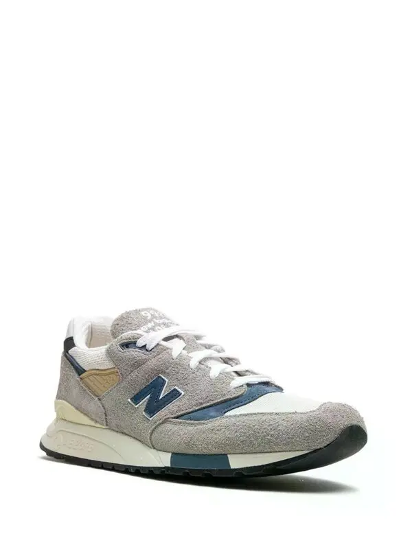 NEW BALANCE 998 Made In Usa Navy Suede Sneakers