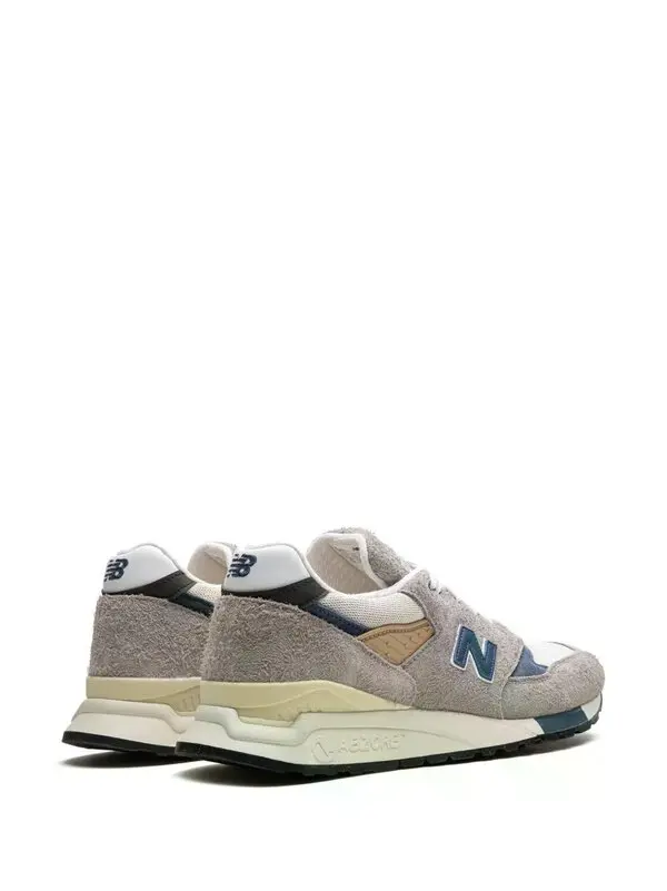 NEW BALANCE 998 Made In Usa Navy Suede Sneakers