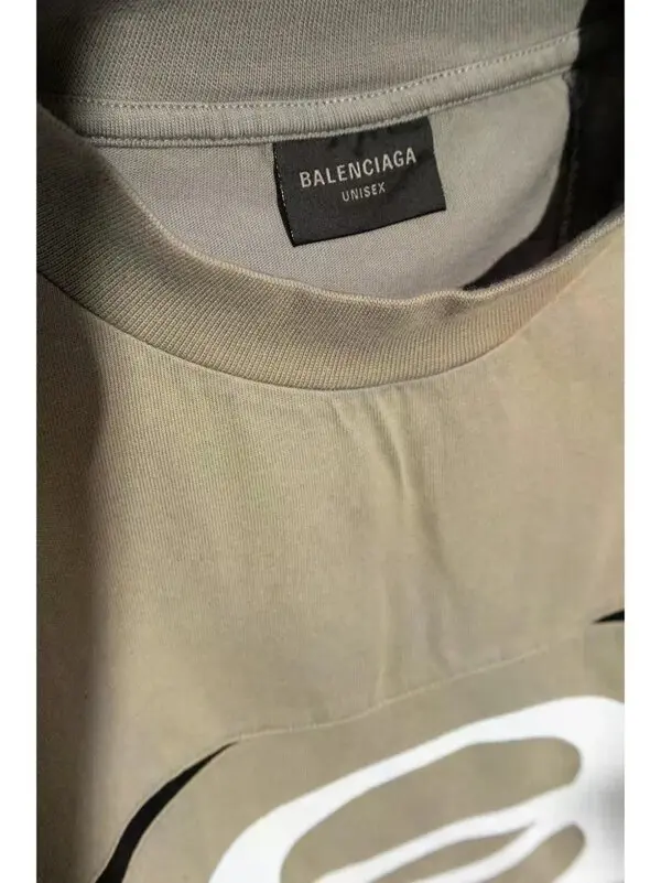 Balenciaga Logo-print Cotton T-shirt