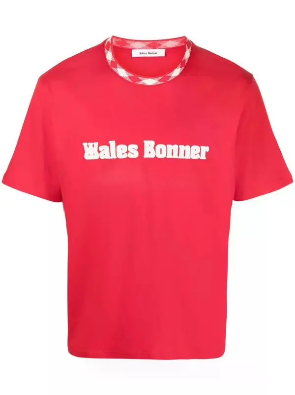 WALES BONNER Original Logo-appliqué T-shirt