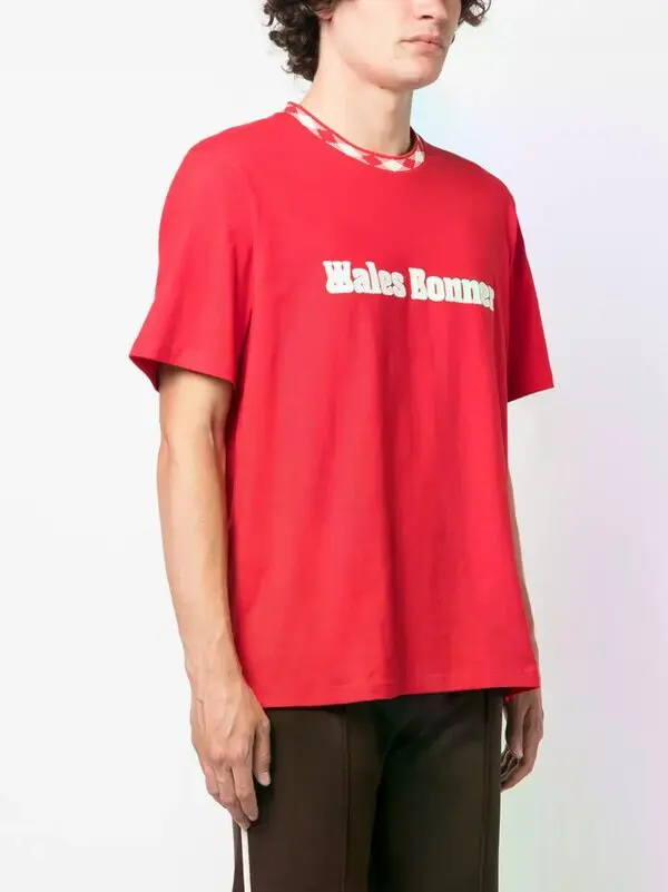 WALES BONNER Original Logo-appliqué T-shirt