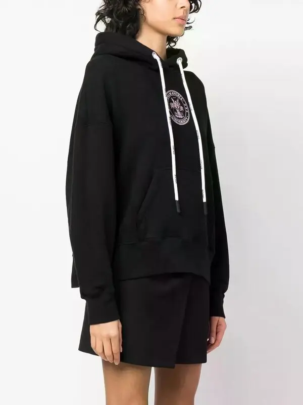 Palm Angels College Logo-print Hoodie