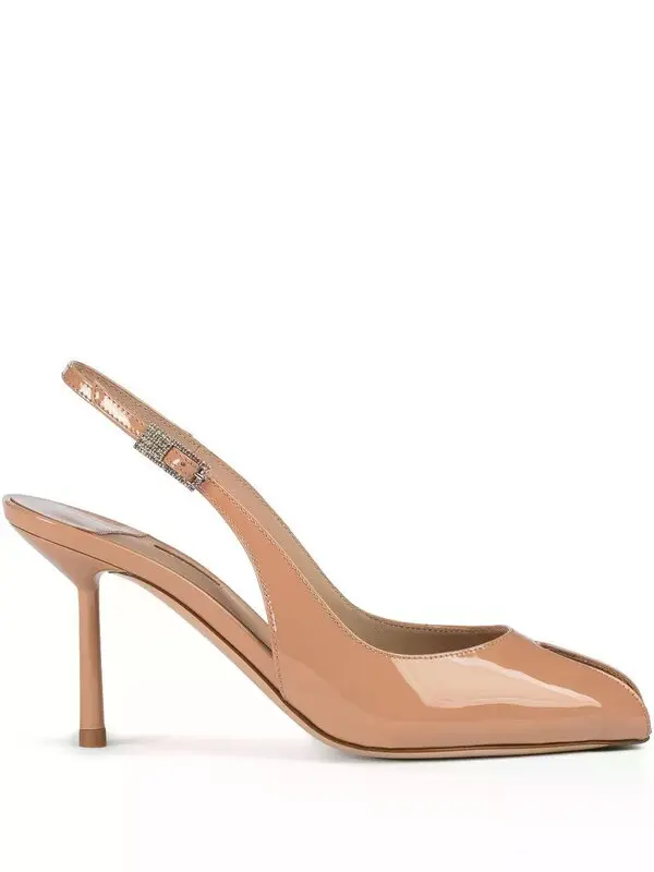 LE SILLA 80mm Clivage Pumps - Neutrals