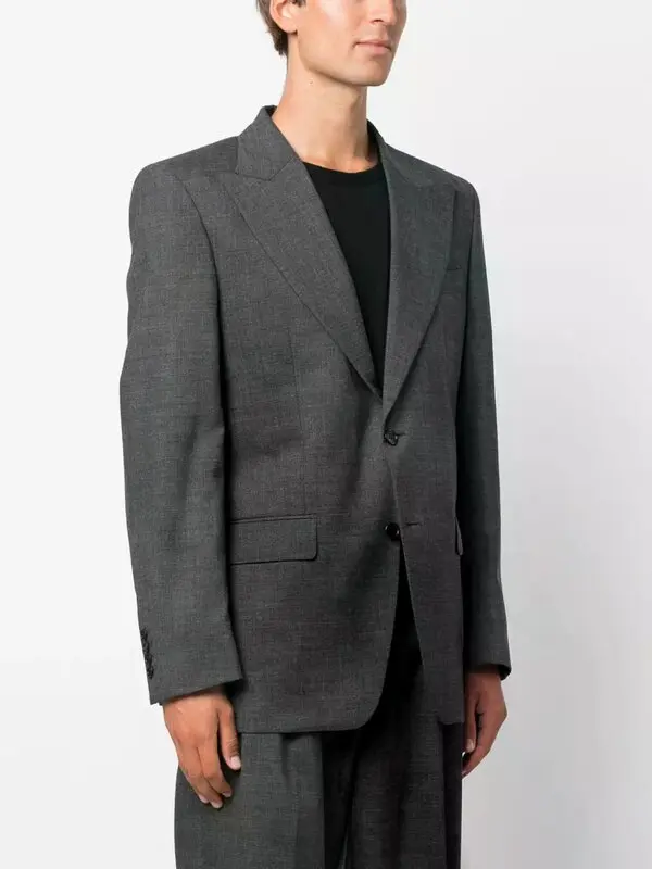 SUNFLOWER Single-breasted Wool Blazer