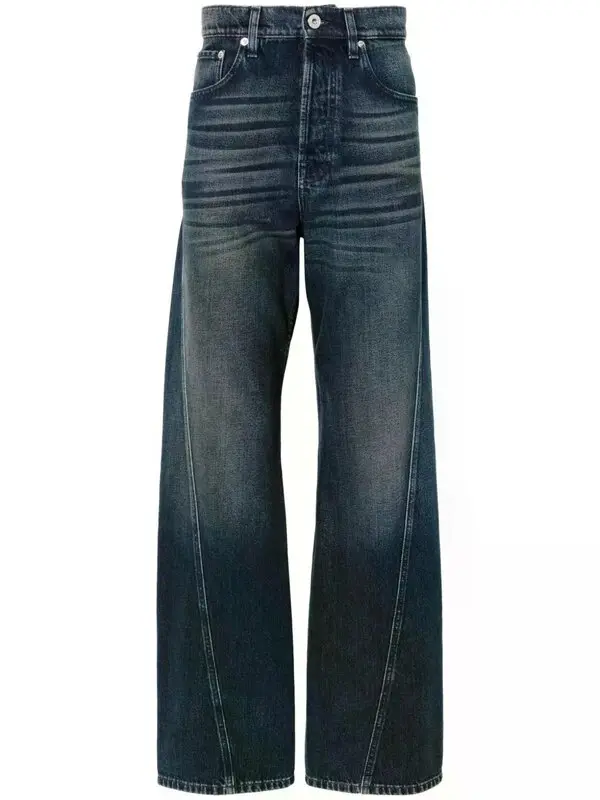 LANVIN Twisted Jeans - Blue