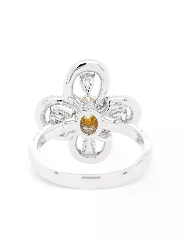 HYT JEWELRY 18k Gold Platinum And Diamond Ring