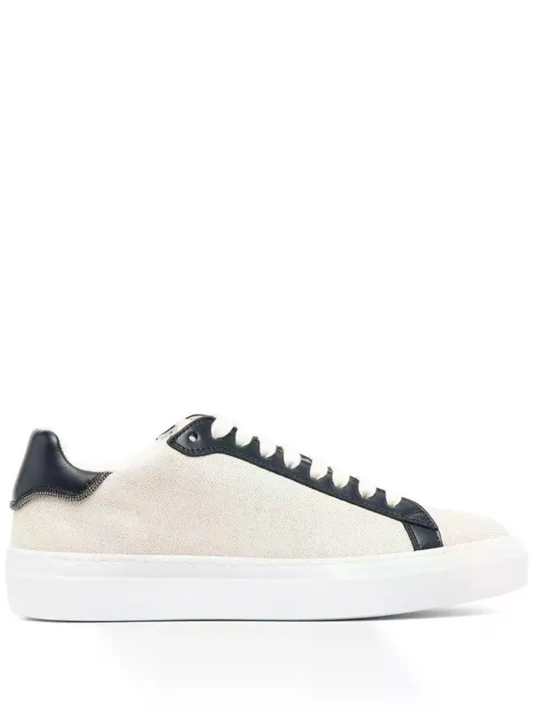 Fabiana Filippi Lace Up Sneakers - Neutrals
