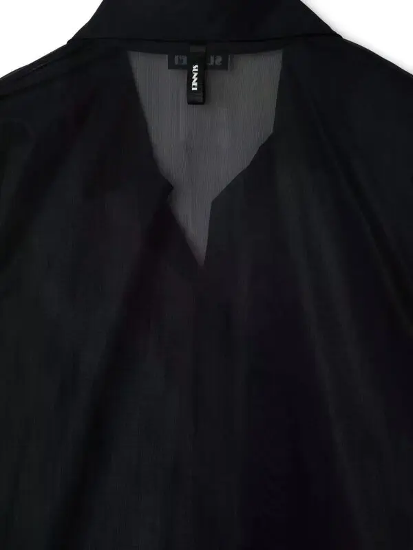 Sunnei Sheer Tulle Shirt