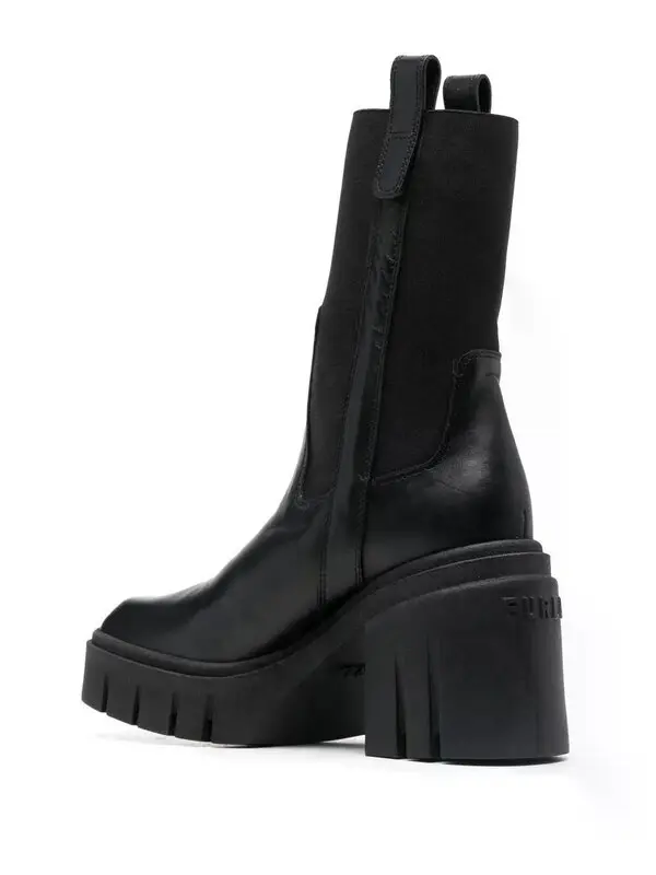 Furla Ridged Block-heel Boots