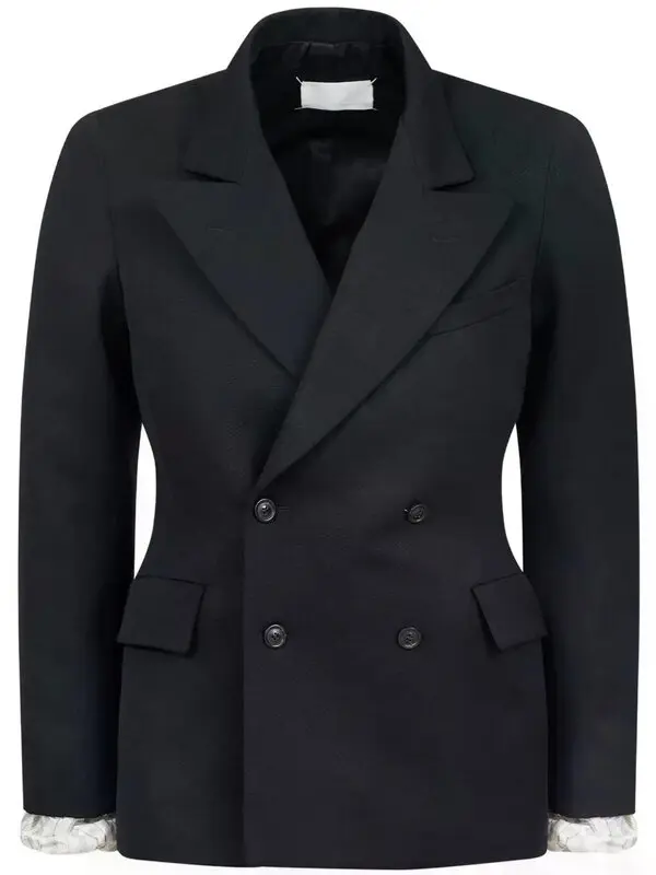 MAISON MARGIELA Double-breasted Wool Blazer