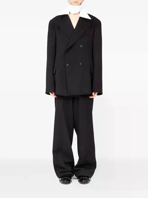 MAISON MARGIELA Double-breasted Wool Blazer