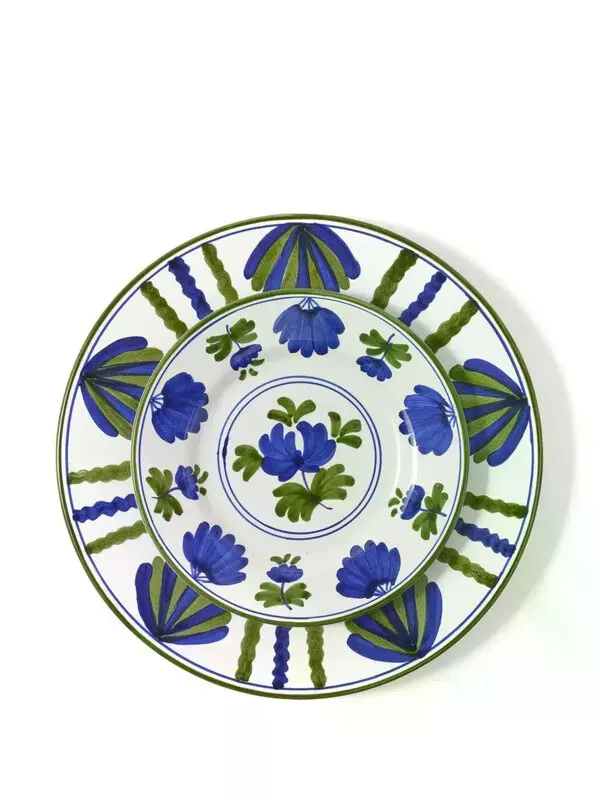 CABANA Blossom Ceramic Dessert Plate