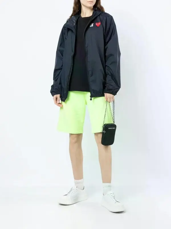 Play Comme Des Garcon X K-way Zipped Hooded Jacket