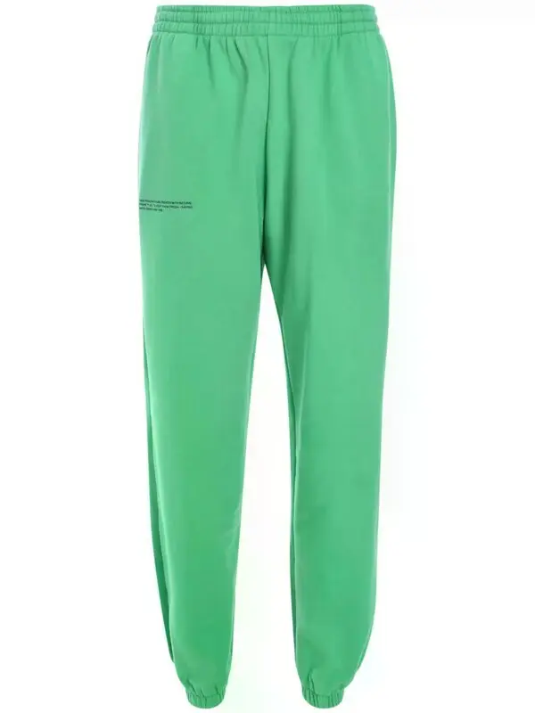 PANGAIA Midweight Track Pants With Elasticated Cuffs And Waistband - Green