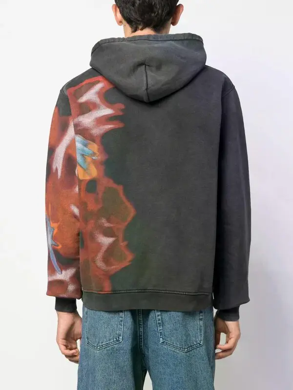 AMBUSH Graphic Print Cotton Hoodie