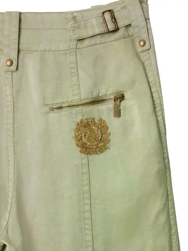 Burberry Lyocell Tailored Trousers - Neutrals