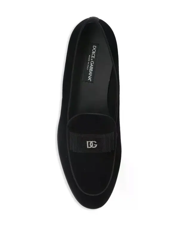 Dolce & Gabbana Logo Plaque Loafers