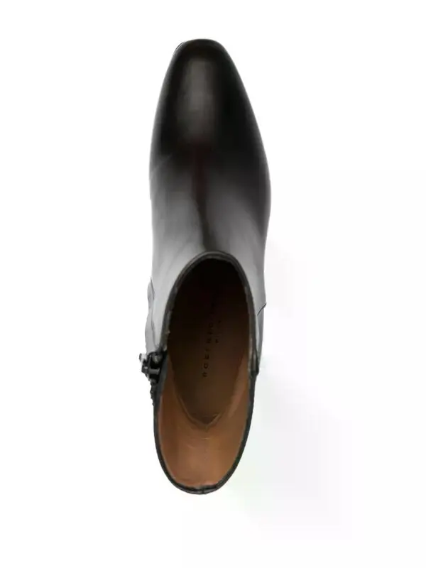 Roberto Festa Allyk 70mm Leather Ankle Boots