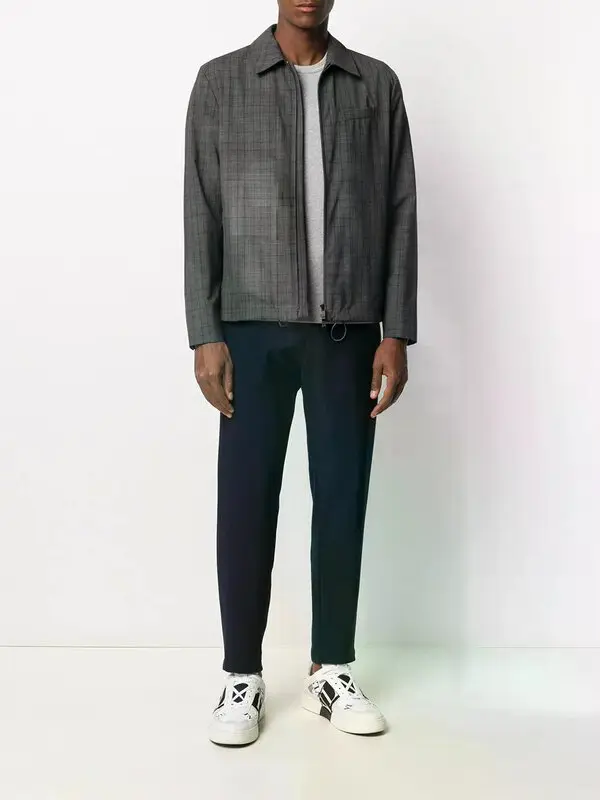 TOM FORD Logo Patch Crew Neck T-shirt - Grey
