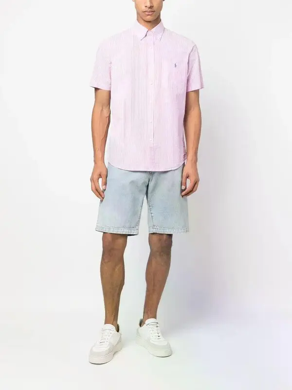 Polo Ralph Lauren Logo-embroidered Striped Shirt