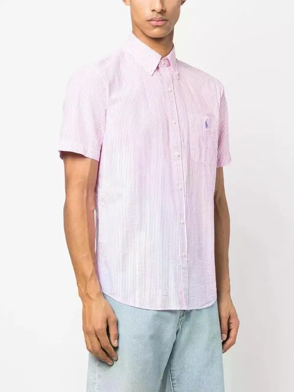 Polo Ralph Lauren Logo-embroidered Striped Shirt