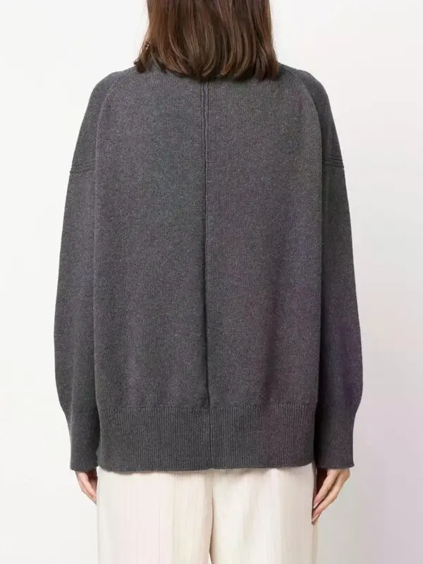 BARRIE Cashmere Ribbed Knit Pullover