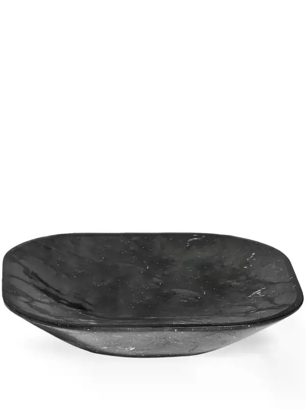 MARSOTTO EDIZIONI Gravita Square-shape Tray - Black