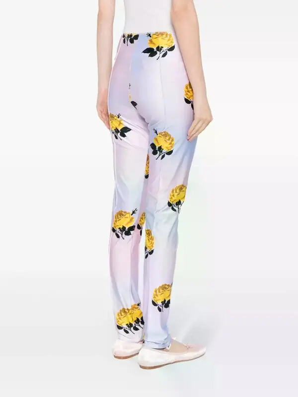MERYLL ROGGE Floral-print Skinny Trousers