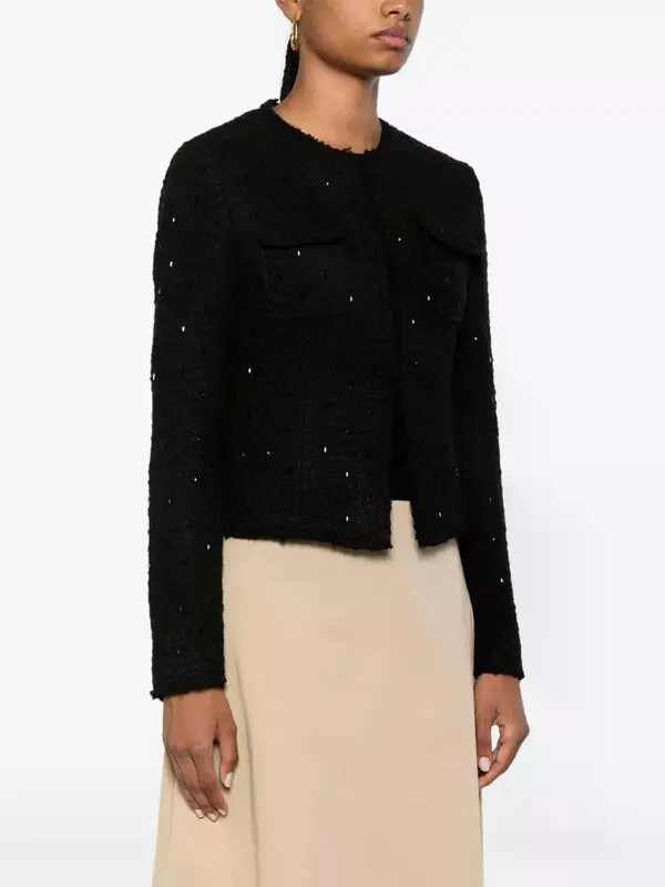 N°21 Crystal-embellished Tweed Jacket