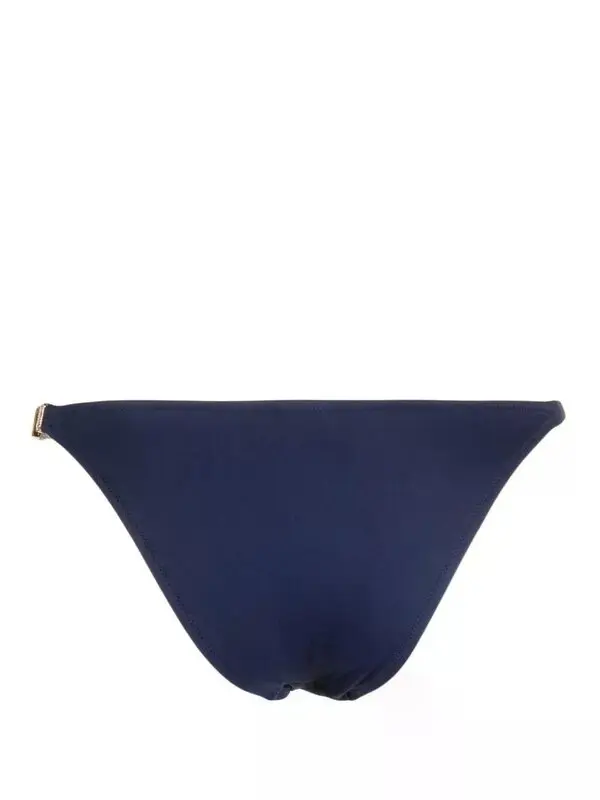 Moschino Plaque Bikini Bottoms - Blue