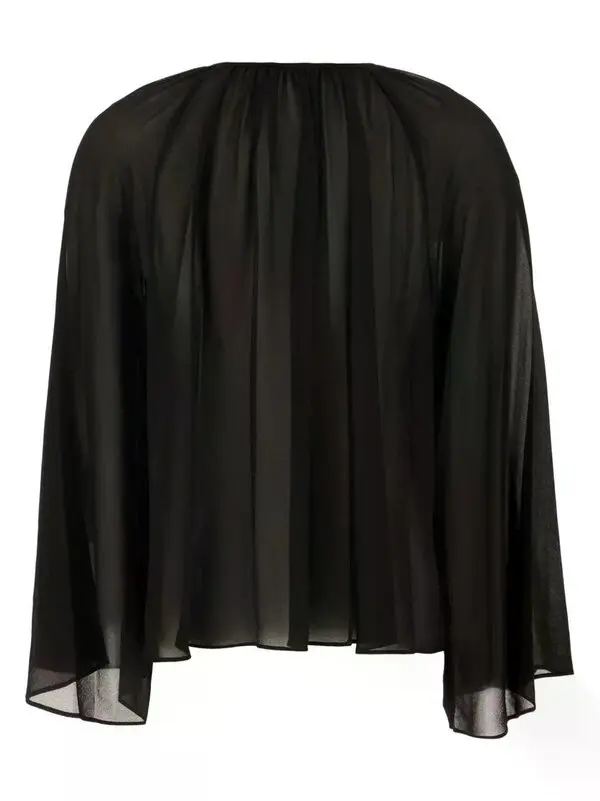Michael Kors Georgette V-neck Blouse