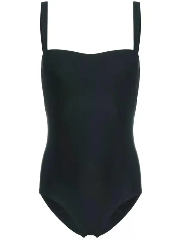 Matteau The Square Maillot One-piece Swimsuit - Black
