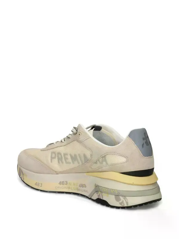 Premiata Moe Sneakers With Graphic Prints