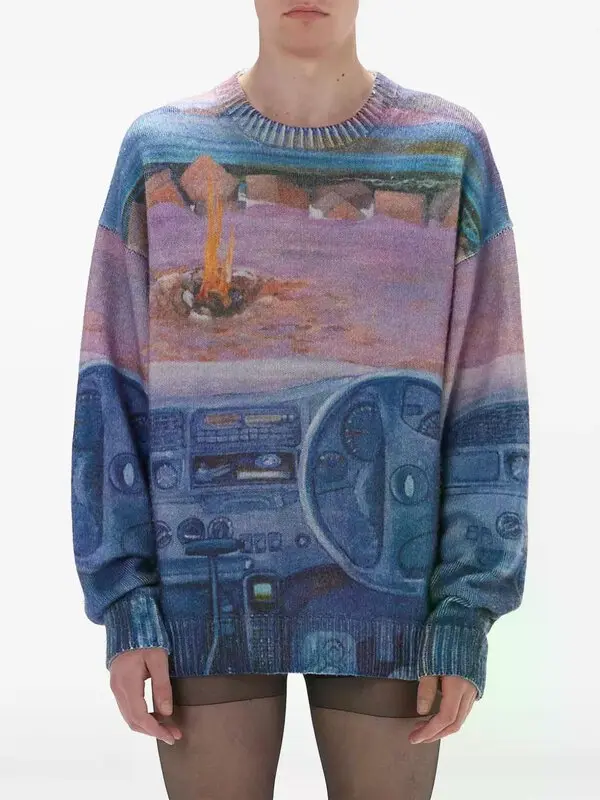 JW Anderson Graphic Print Jumper