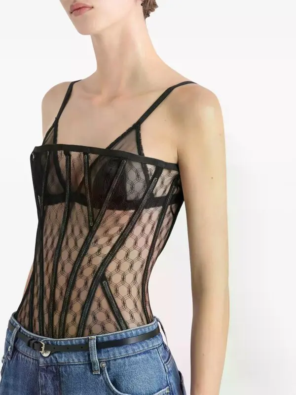 Dolce & Gabbana Tulle Corset