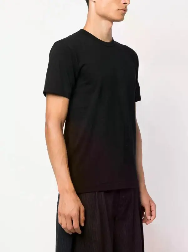 Play Comme Des Garcon Logo-patch Cotton T-shirt