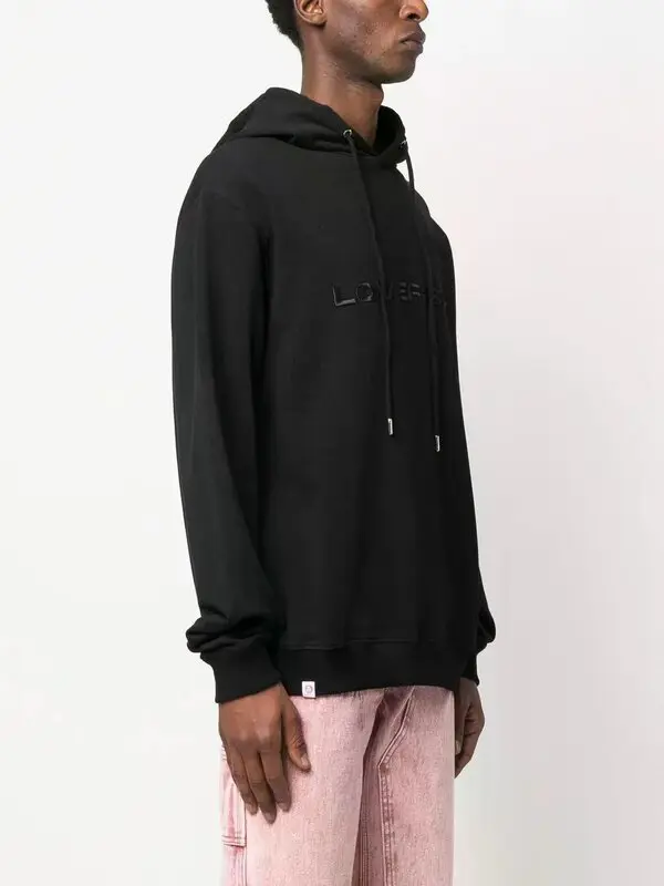 CHARLES JEFFREY Embroidered Logo Hoodie
