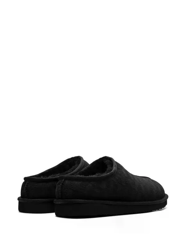 Kith Mas Sheepskin Slippers - Black