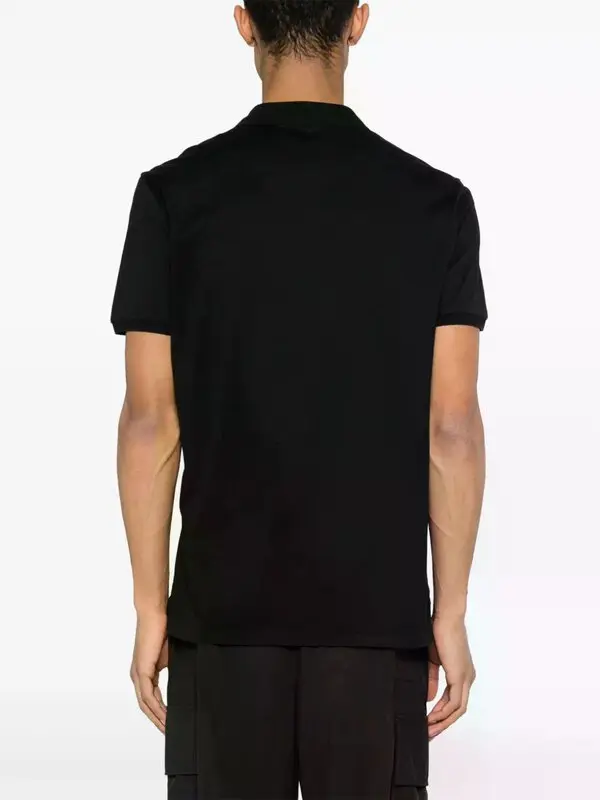 C.P. COMPANY Logo-appliqué Polo Shirt