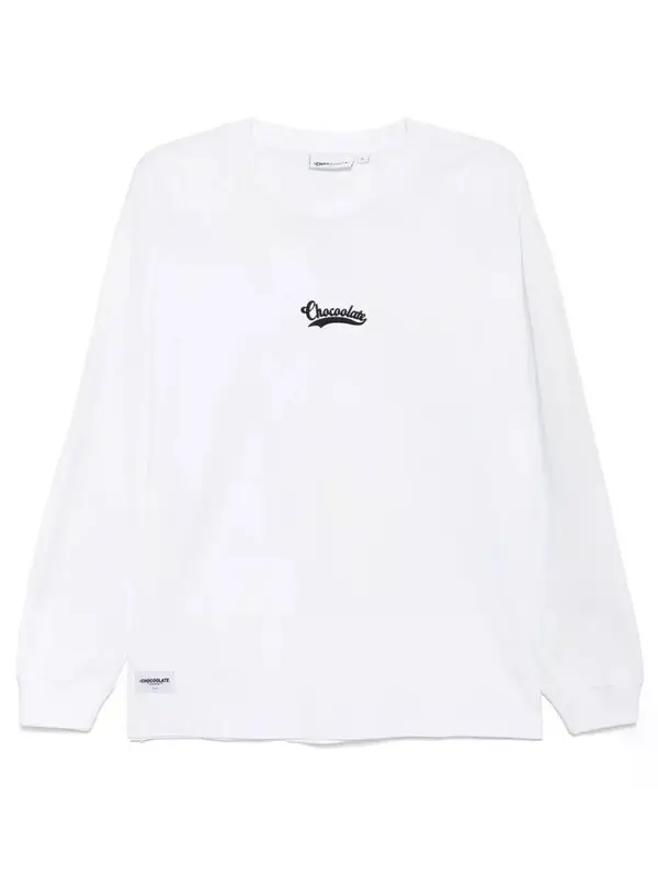CHOCOOLATE Logo-print T-shirt - White