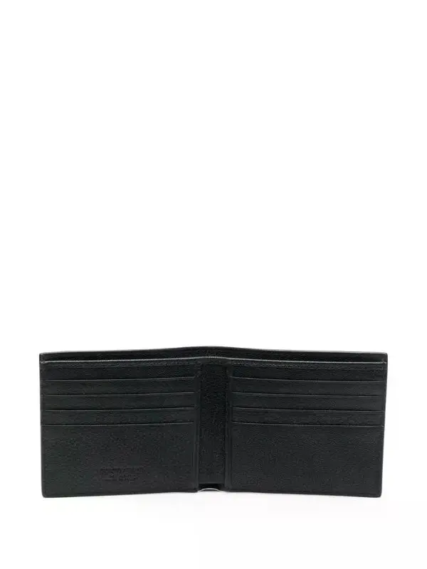 Giorgio Armani Grained-textured Leather Wallet