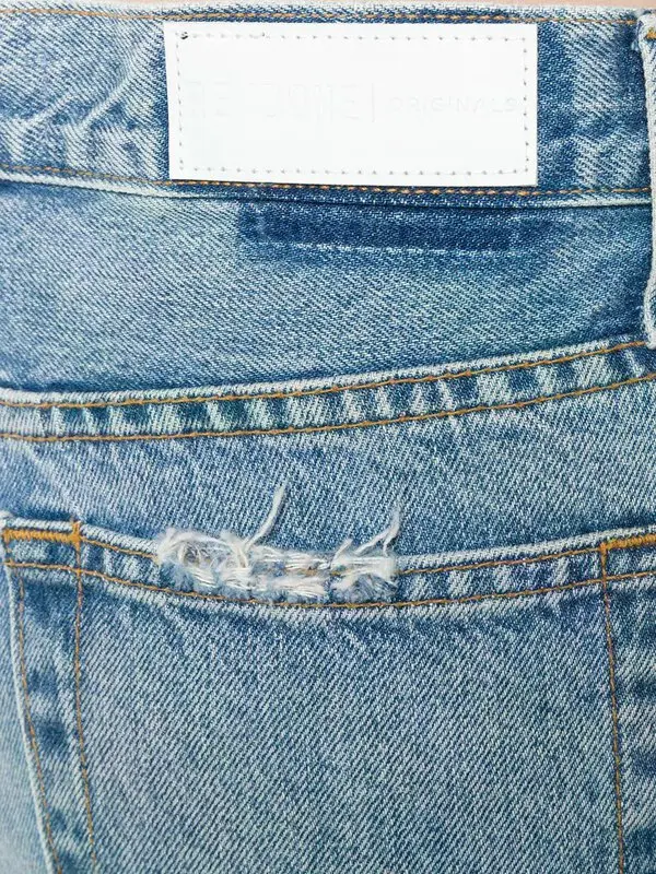 RE/DONE Straight Leg Jeans
