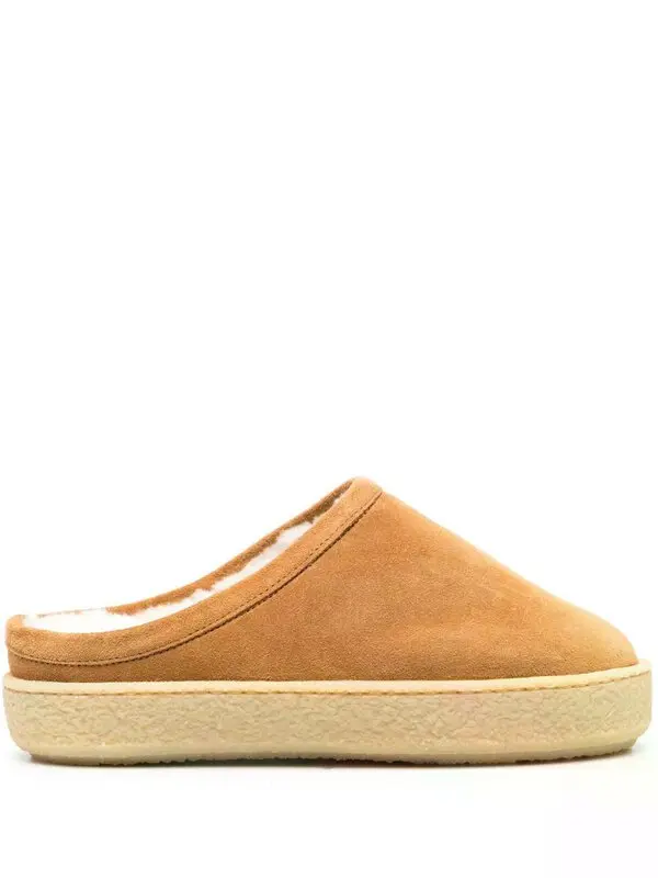 Isabel Marant Étoile Fozee Suede Flatform Mules