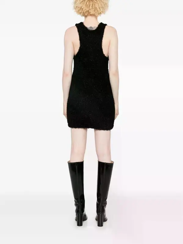 IOANA CIOLACU Textured Finish Mini Dress