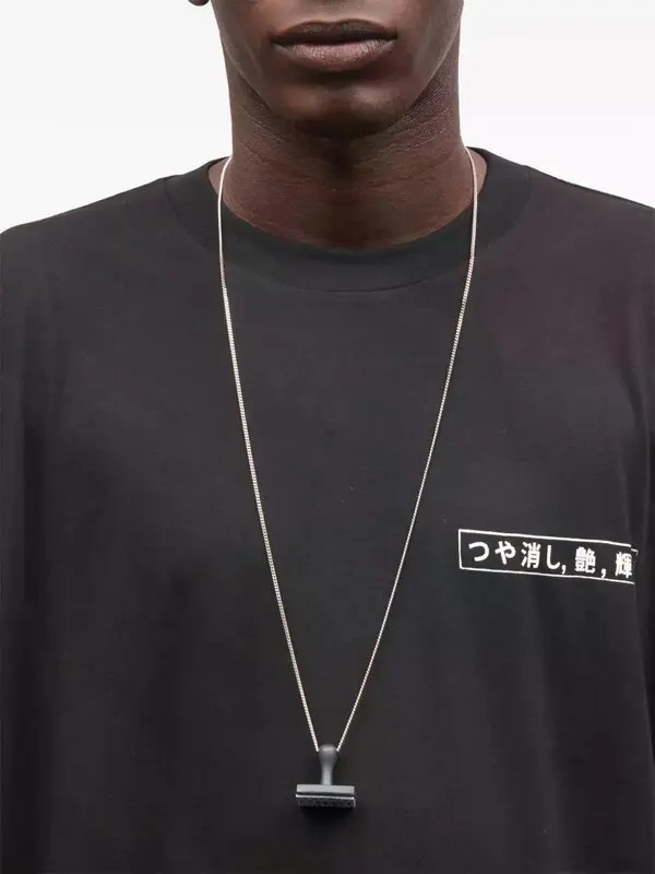 MAISON MARGIELA Tone Stamp Pendant Necklace